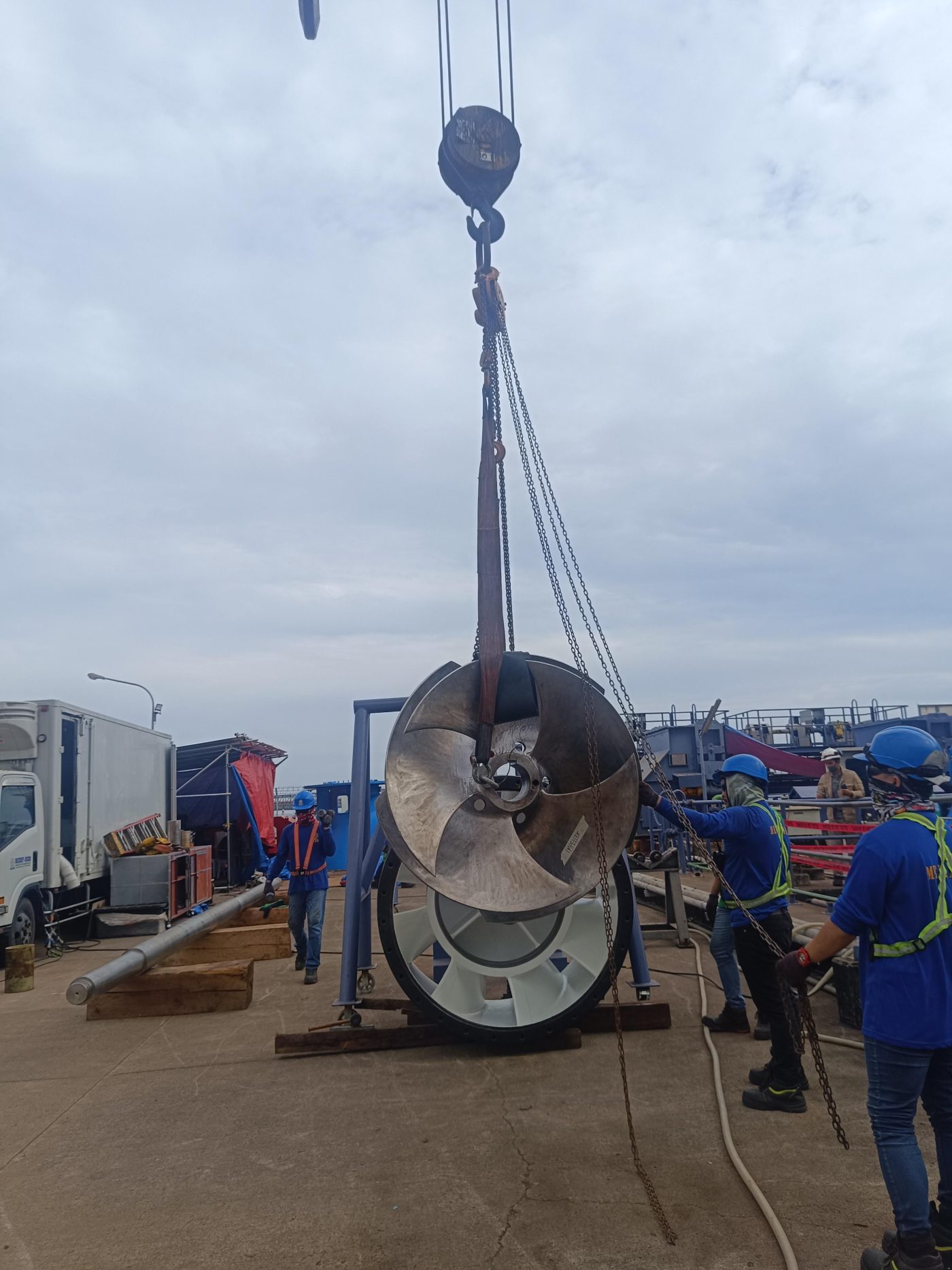 Main Cooling Water Pump Major Overhauling - merf-ises